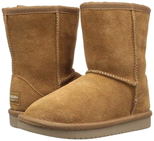 Koolaburra by UGG Kids Koola Short Fashion Boot, Chestnut, 01 Youth US Little Kid