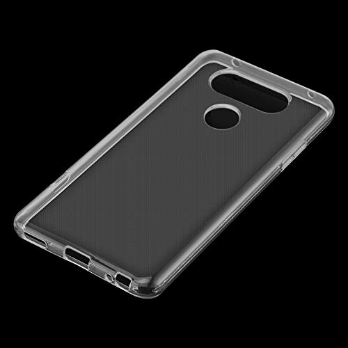 Cadorabo Case Compatible with LG V20 in Fully Transparent - Shockproof and Scratch Resistant TPU Silicone Cover - Ultra Slim Protective Gel Shell Bumper Back Skin