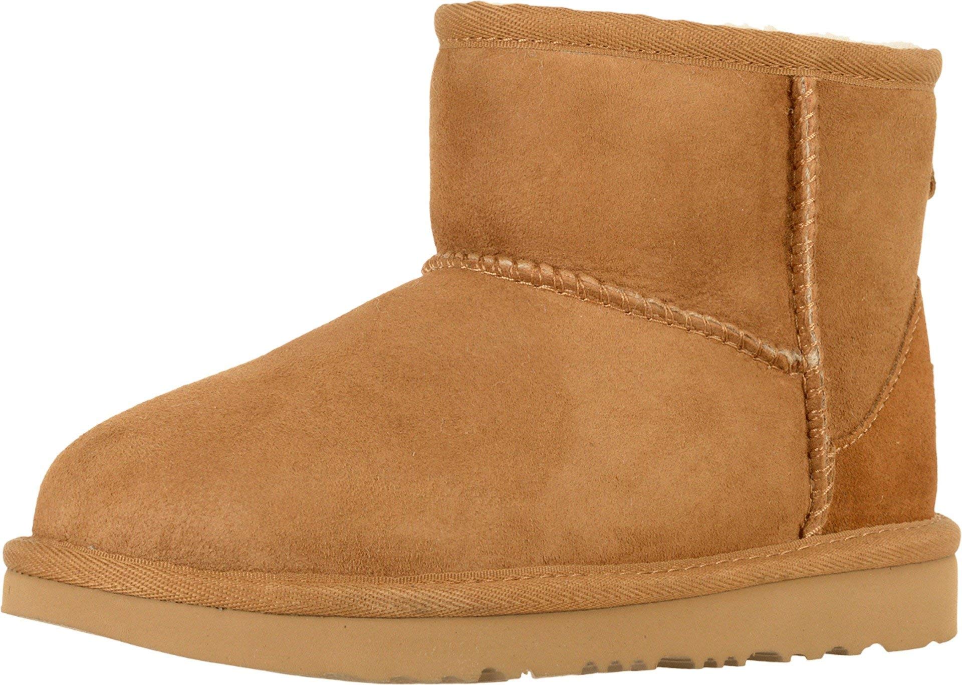 UGG Unisex-Child Classic Mini Ii Boot, Chestnut, 05