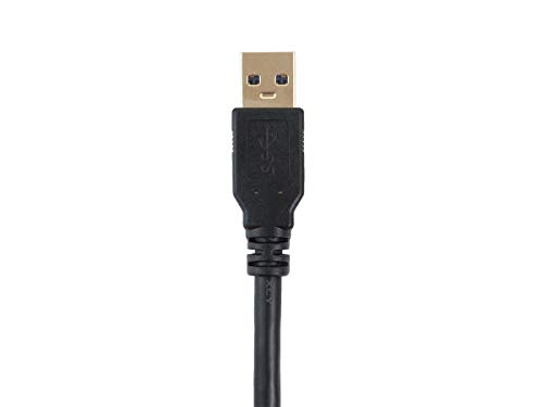 Monoprice Select Series USB 3.0 A to Micro B Cable, 1.5' (113752) Black