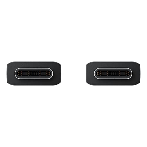 Samsung Galaxy USB-C Cable (USB-C to USB-C) - Black - US Version with Warranty, Laptop