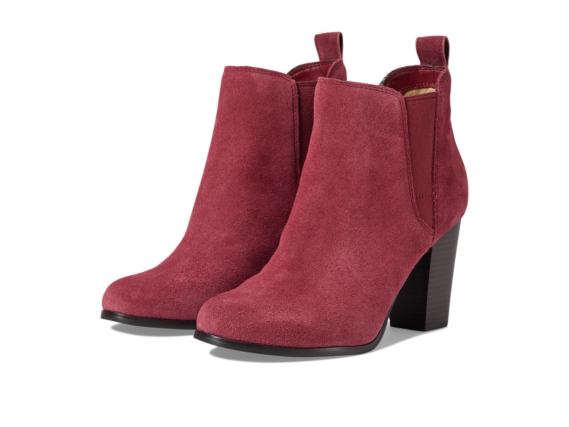 Michael Kors Evaline Heeled Bootie Mulberry 7 M