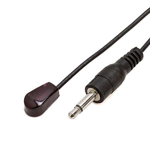 CMPLE - IR Emitter Extender Mini Stick-On Infrared Emitters Blink Eye, Remote Control Extension Cable 3.5mm 10 Feet