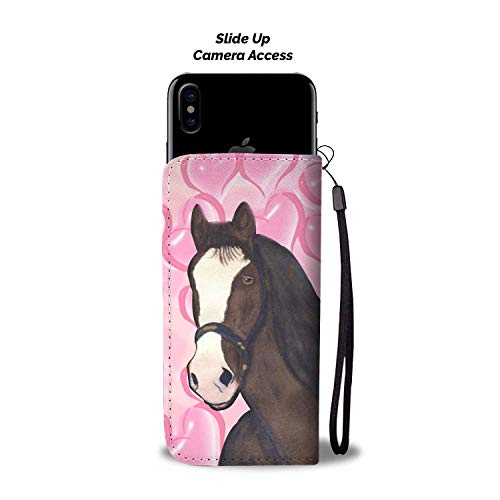 Dog Print Phone Case, Amazing Rottweiler Dog Print Smartphone iPhone Wallet Case. Stunning Faux Leather Wallet Phone Cover/Stand for Samsung Galaxy, iPhone 6/7/8/X with RFID Protection