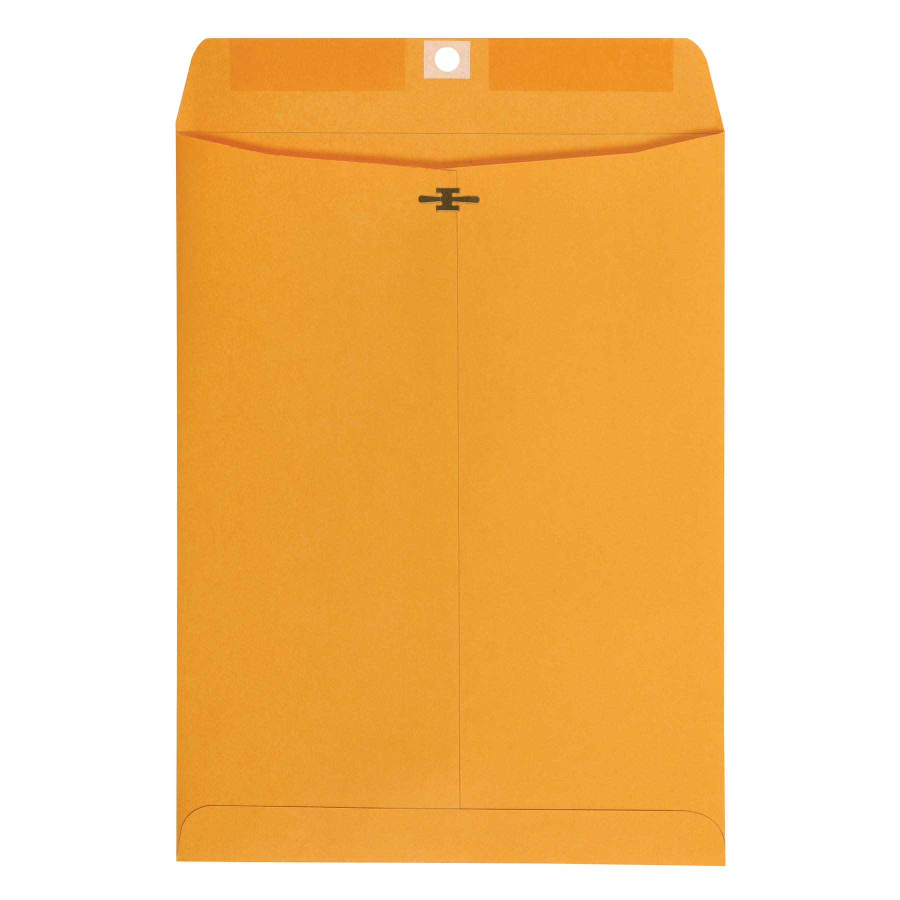Amazon Basics 9 x 12-Inch Clasp Kraft Envelopes, Gummed, 100-Pack