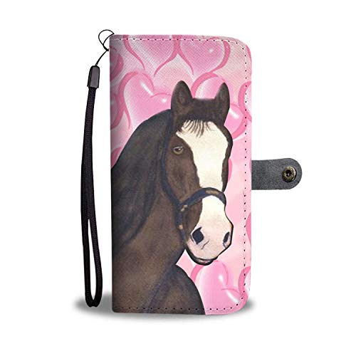 Dog Print Phone Case, Amazing Rottweiler Dog Print Smartphone iPhone Wallet Case. Stunning Faux Leather Wallet Phone Cover/Stand for Samsung Galaxy, iPhone 6/7/8/X with RFID Protection