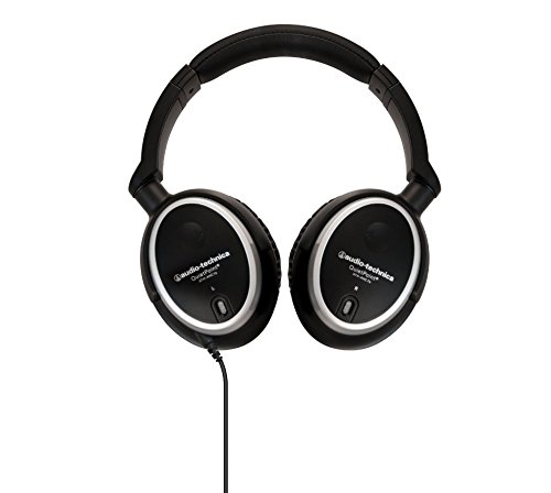 Audio-Technica ATH-ANC7B QuietPoint Active Noise-Cancelling Closed-Back Headphones, Wired