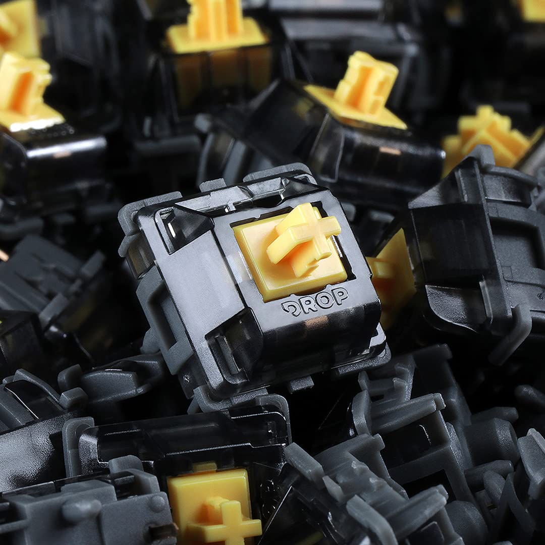 DROP Holy Panda X Mechanical Keyboard Switches - Plate Mount Quiet & Tactile Switches, Cherry MX Style, 65g, (35 PCS, 3-Pin)