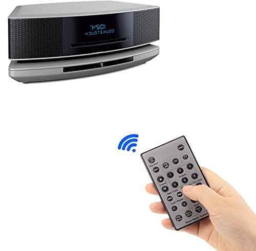 Universal Replacement Remote Control for Bose Wave Sound Touch Music Radio System I II III IV - Without Battery Silver Color