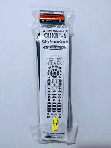Spectrum TV Remote Control 3 Types To Choose FromBackwards compatible with Time Warner, Brighthouse and Charter cable boxes (Pack of One, UR5U-8780L)