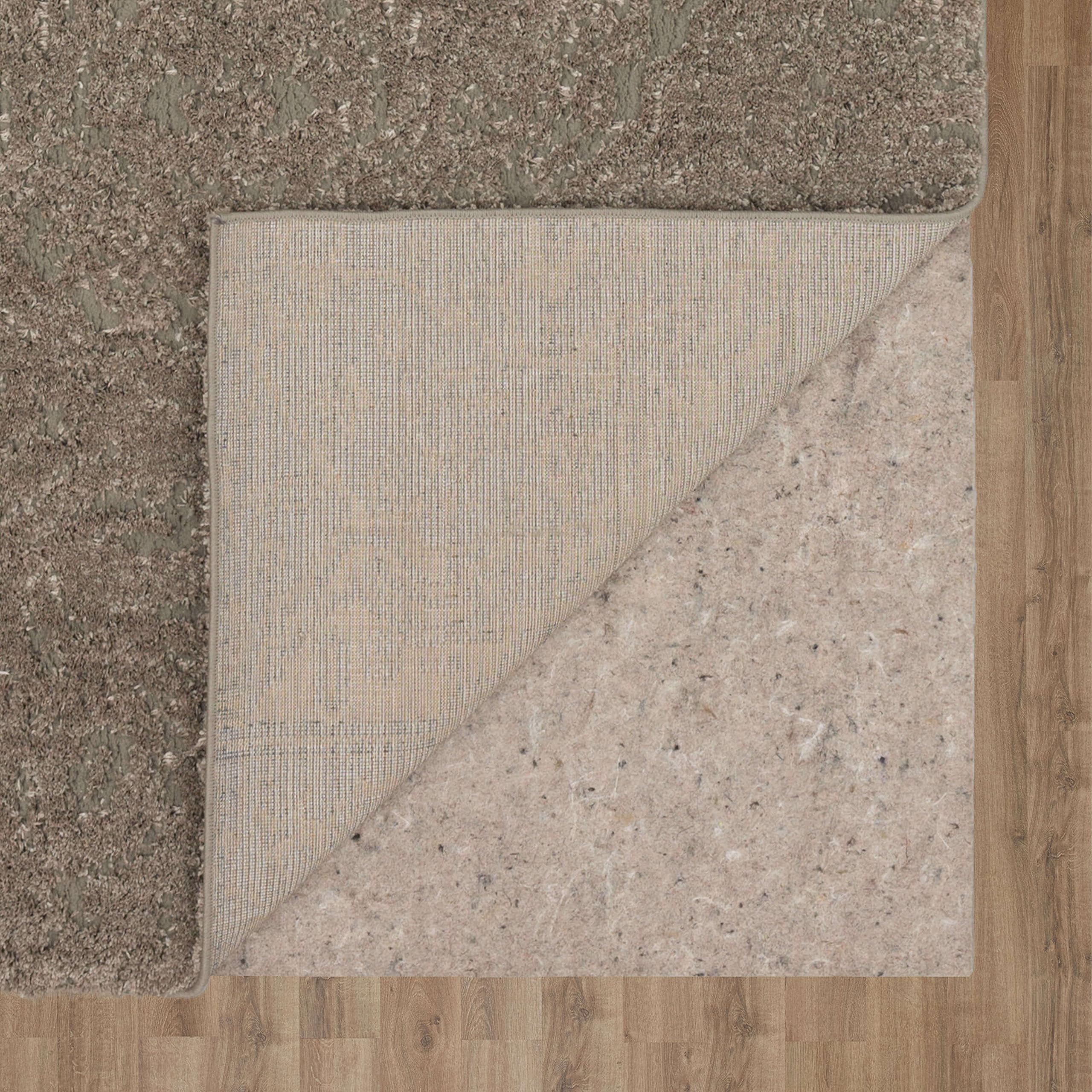 Mohawk Home Francesca Ornamental Medallion Gray 5' x 8' Shag Area Rug Perfect for Living Room, Dining Room, Office