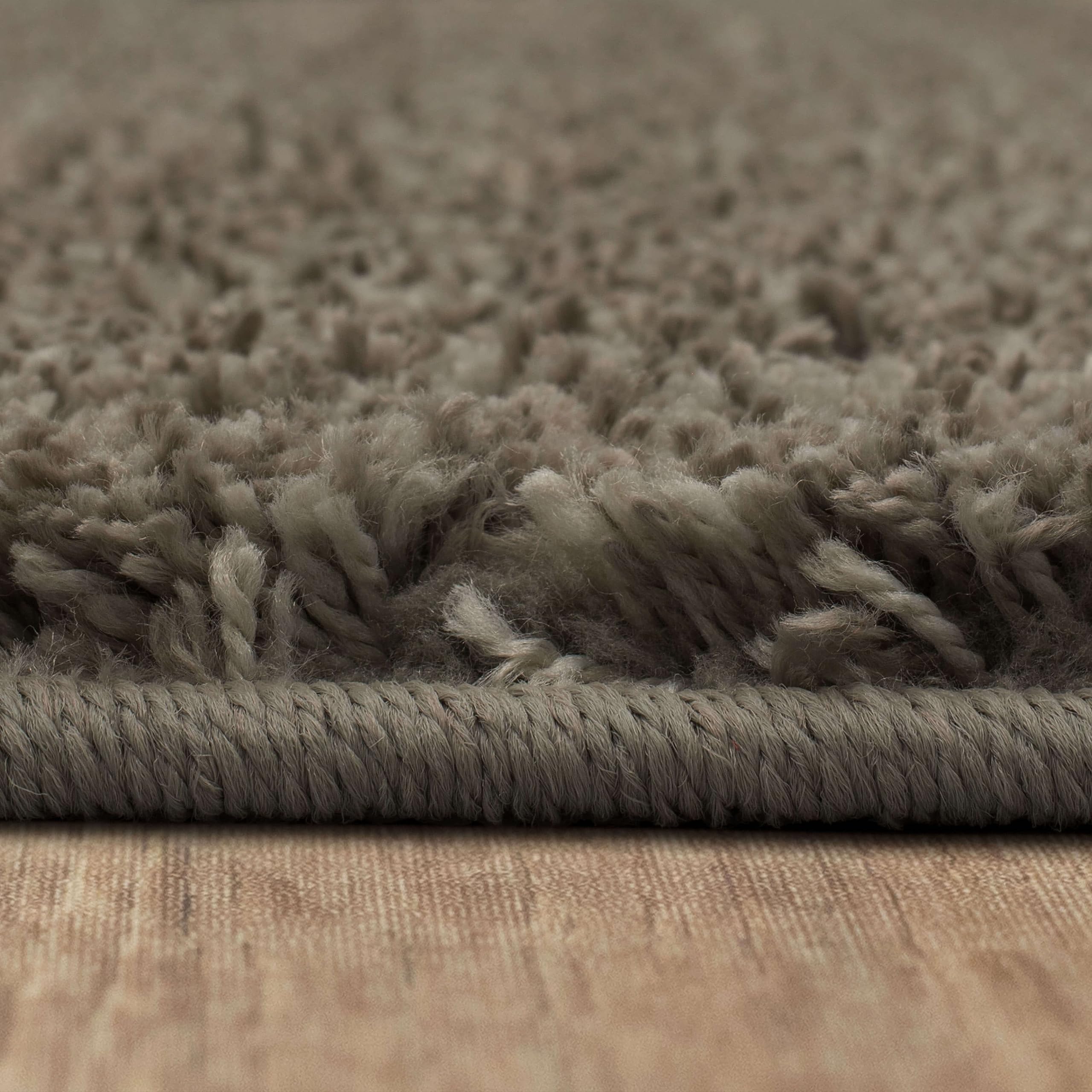 Mohawk Home Francesca Ornamental Medallion Gray 5' x 8' Shag Area Rug Perfect for Living Room, Dining Room, Office