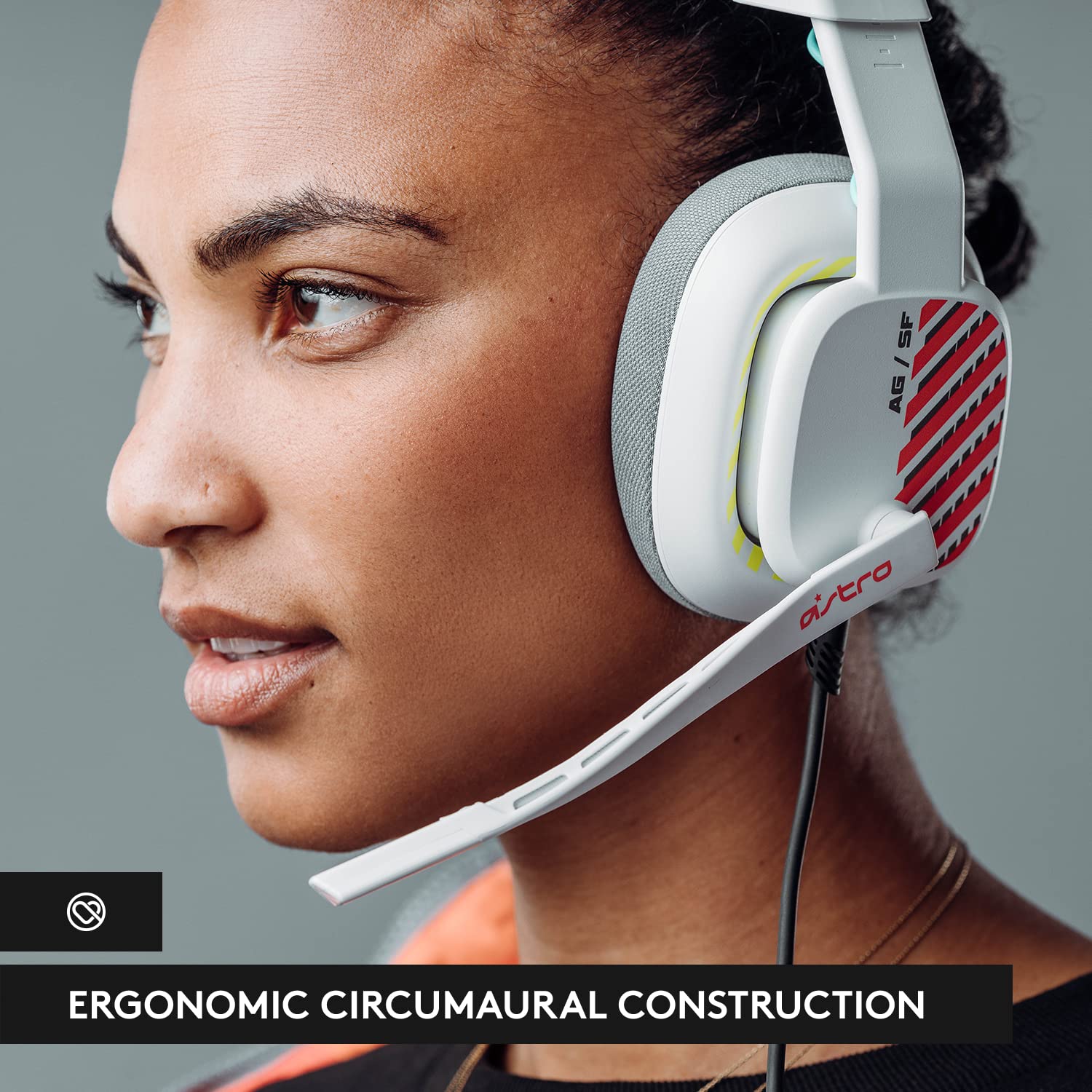 Logitech G Astro A10 Gen 2 Cross-Platform Wired Gaming Headset for PlayStation 5/4, Xbox S|X, Nintendo Switch, PC: 3.5mm Headphone Jack, 32mm Drivers, Flip-to-Mute Mic, Over-Ear - White/Xbox Edition