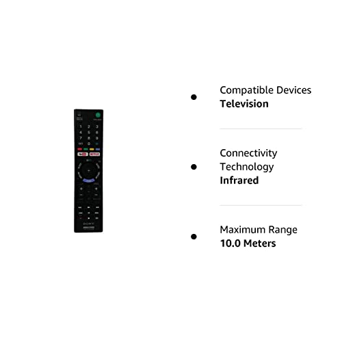 Factory Original SONY RMT-TX300P Universal Replacement TV Remote Control Substitute RMF-TX200U RMF-TX300U RMF-TX201U RMF-TX310U RMF-TX220U RMF-TX300B RMF-TX310B RMF-TX200B RMT-TX102U RMT-TX100U