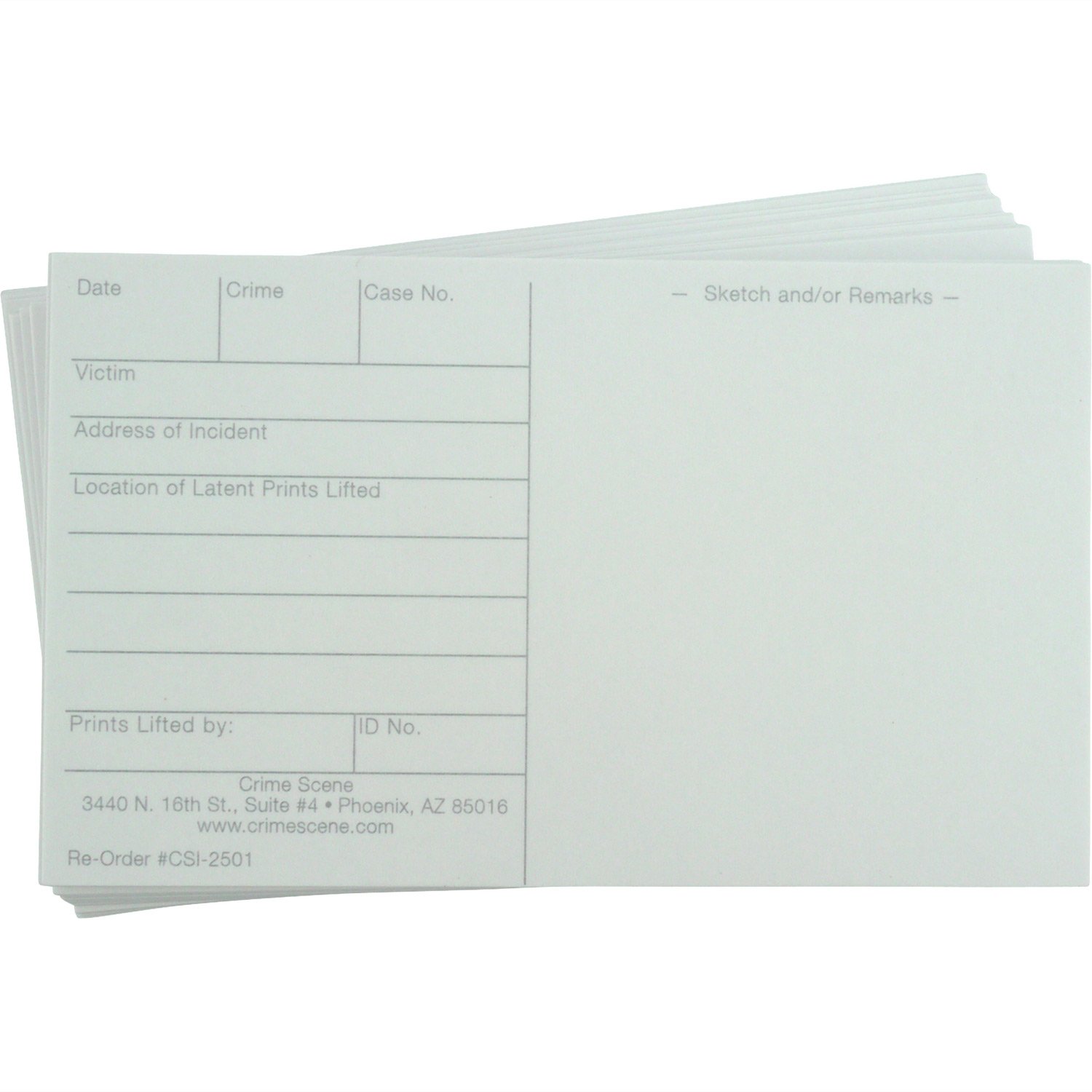 Latent Fingerprint Kit, Classroom Pack (Black)