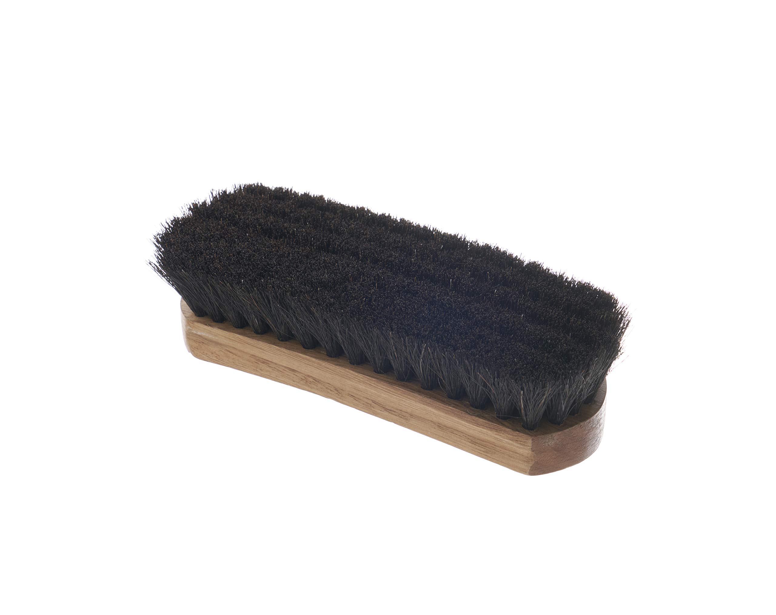 Superio Shoe Brush - Premium 7" Soft Bristles - Ideal for Cleaning and Polishing Shoes and Boots - Creates an Inimitable Shine on Leather - Sturdy and Durable