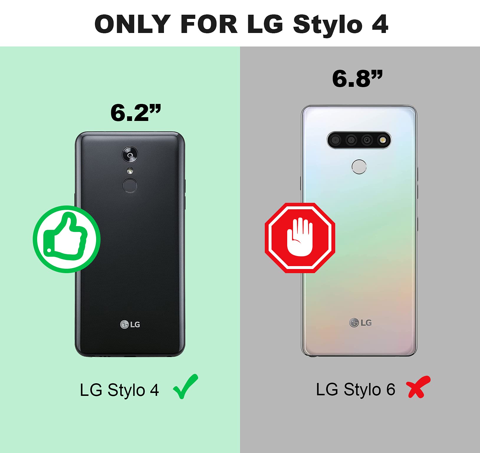 Silverback for LG Stylo 4 Case,LG Stylo 4 Plus Case,LG Q Stylus 4, Moving Liquid Holographic Sparkle Glitter Case with Stand, Bling Diamond Ring Slim Protective Case for LG Stylo 4 -Purple