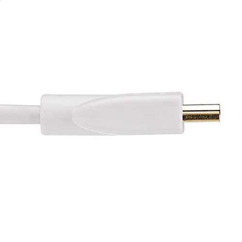 Amazon Basics CL3 Rated High-Speed HDMI Cable (18 Gbps, 4K/60Hz) - 6 Feet, White