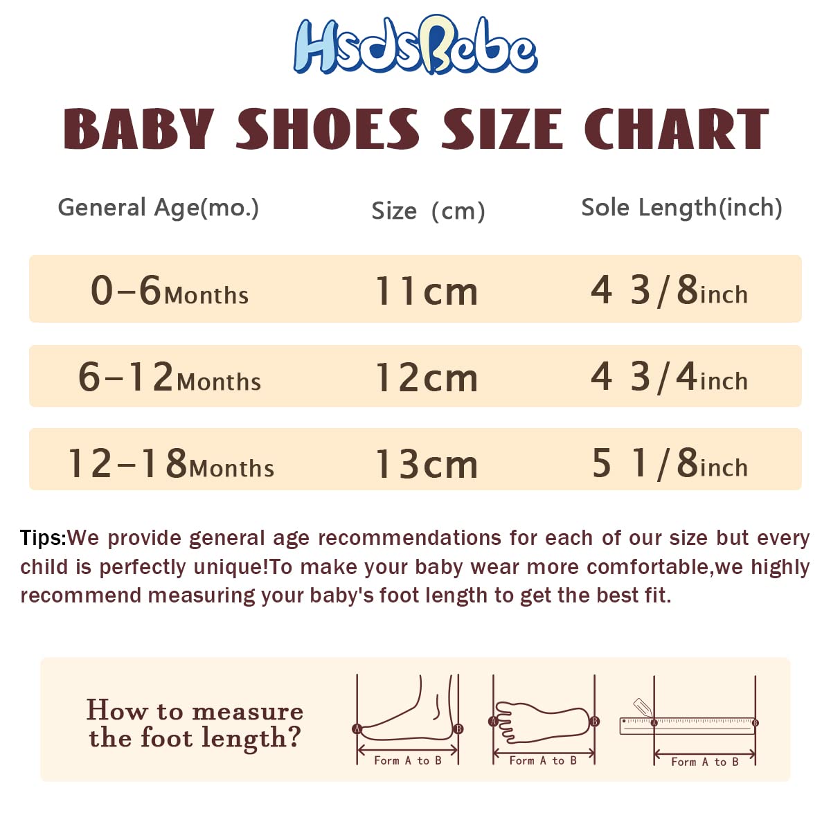 HsdsBebe Isbasic Infant Baby Buttons Snow Boots Anti-Skid Rubber Sole for Toddler Boys Girls Winter Warm Crib Shoes (6-12 Months, A/White)