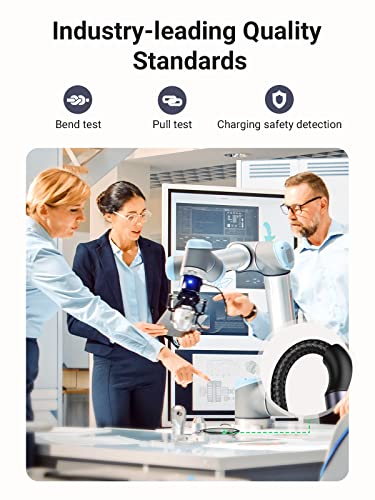 UGREEN 100W USB C to USB C Cable 2-Pack Type C Fast Charging Cable Compatible with MacBook Pro 2022, iPad Pro 2022, iPad Air 5, Samsung Galaxy S23/S22 Ultra, Pixel, PS5, Switch, etc. 3.3FT