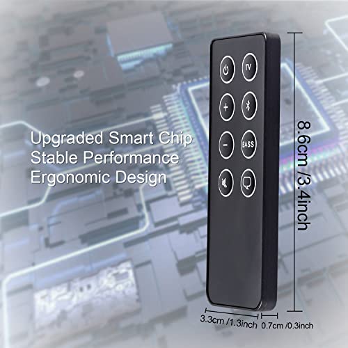 CHUNGHOP Bluetooth Remote Control Compatible with Bose Solo 5 10 15 Series ii TV Sound System 732522-1110 418775 TV Soundbar System, for Bose Solo Series II TV Speaker Remote (with CR2025 Battery)