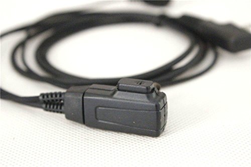NSKI Air Acoustic Earpiece Headset for Two Way Radios UV-5R UV-B6 BF-888S UV-B6 UV-B5 Walkie Talkies 2-Pin Jack.