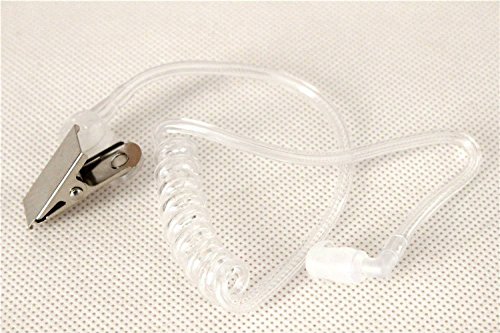 NSKI Air Acoustic Earpiece Headset for Two Way Radios UV-5R UV-B6 BF-888S UV-B6 UV-B5 Walkie Talkies 2-Pin Jack.