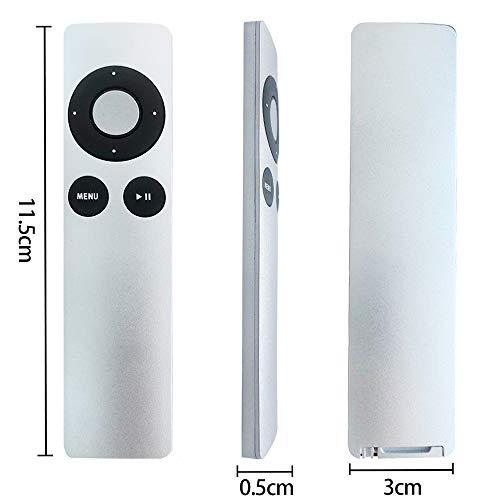 Replacement Remote Control for APPLE TV MC377LL/A 1st 2nd 3rd 4th Generation, A1294 A1218/MA711 A1378/MC572 A1427/MD199 A1625/MGY52/MLNC2 A1842/MQD22/MP7P2 Apple TV MC377LL/A MM4T2AM/A Remote Control