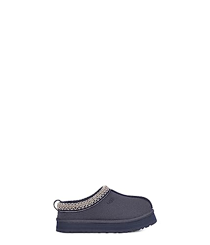 UGG Unisex-Child Tazz Slipper, Eve Blue, 1 Little Kid