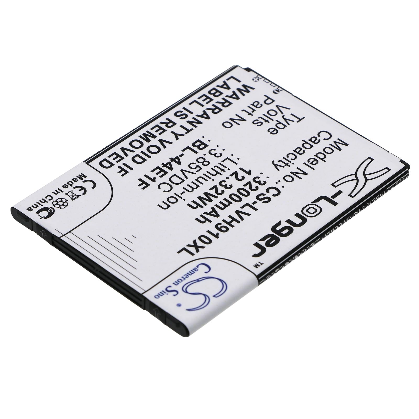 FYIOGXG 3200mAh Battery for F800, F800K, LS777 Boost, LS997, M430, MP450, MP450N, Stylo 3, Stylo 3 Plus, TP450, TP450N, US996, V20, VS995 PN: BL-44E1F, EAC63341101, PAC63320502