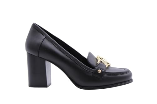 Michael Kors Rory Heeled Loafer Black 6.5 M
