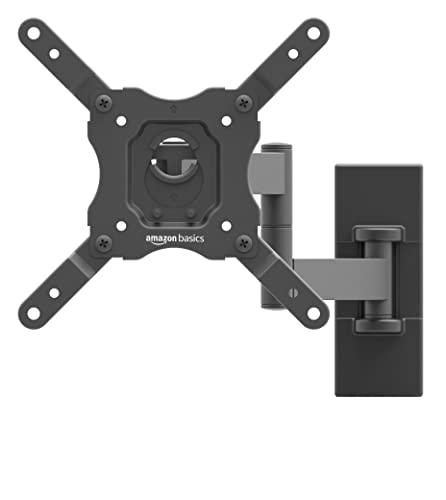 Amazon Basics Full Motion TV Wall Mount fits 12-Inch to 40-Inch TVs and VESA 200x200