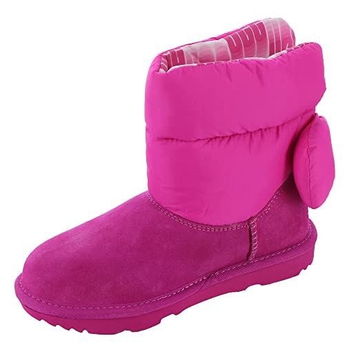 UGG Unisex-Child Bailey Bow Maxi Boot, Rose, 5 Big Kid