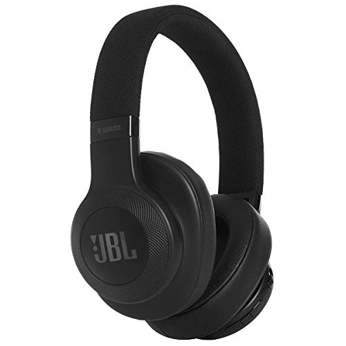 JBL E55BT Over-Ear Wireless Headphones Black