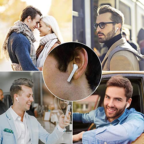 Wireless Earbuds, Bluetooth 5.1 Headphones 36H Playtime Air in Ear Earbud Hi-Fi Stereo Sound Pods Deep Bass Ear Buds Crystal-Clear Calls Headset with Charging Case for Workout/Home/Office