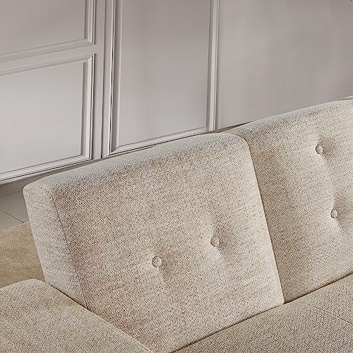 YUNLife&Home Multi-Functional Futon Sofa Loveseat Convertible Sleeper Couch Bed Daybed with 2 Cup Holders, Drawers and Storage Box Can Be Used As Tea Table and Pedal for Living Room Small Space