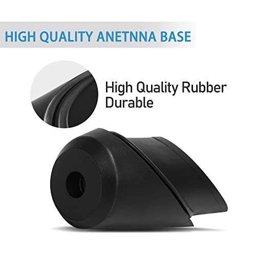 Anina Antenna Base for Toyota Tundra 2014 2015 2016 2017 2018 2019 2020 86392-0C030 Antenna Ornament Grommet Rubber Mount Car Radio Antenna Bezel