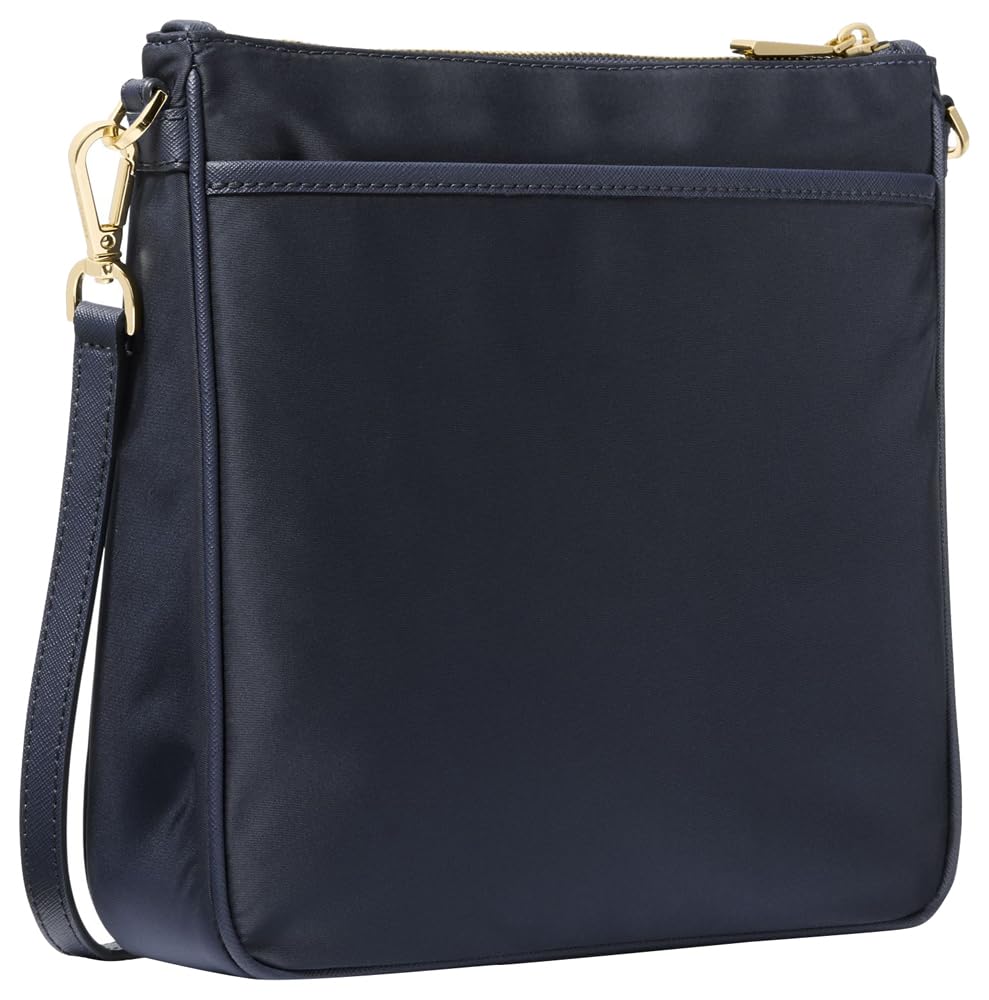 Michael Kors Jet Set Charm Large Crossbody Bag, Gold-Tone Hardware/Navy