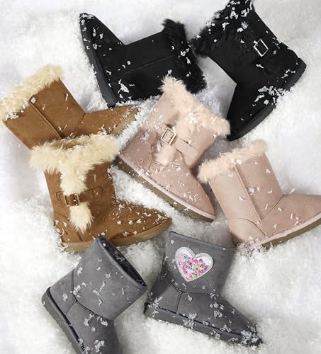 The Children's Place,Warm Lightweight Winter Boot,Youth 13
