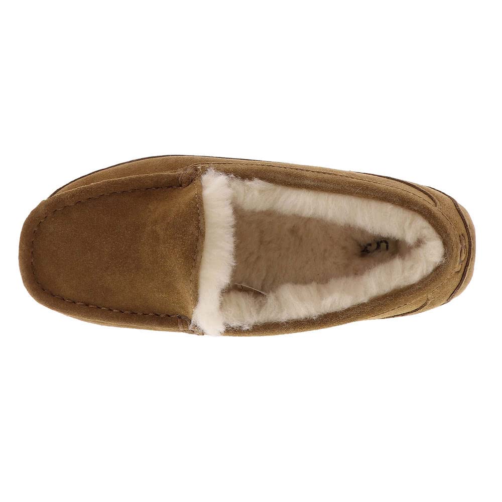 UGG Unisex-Child Ascot Slipper, Chestnut Suede, 3