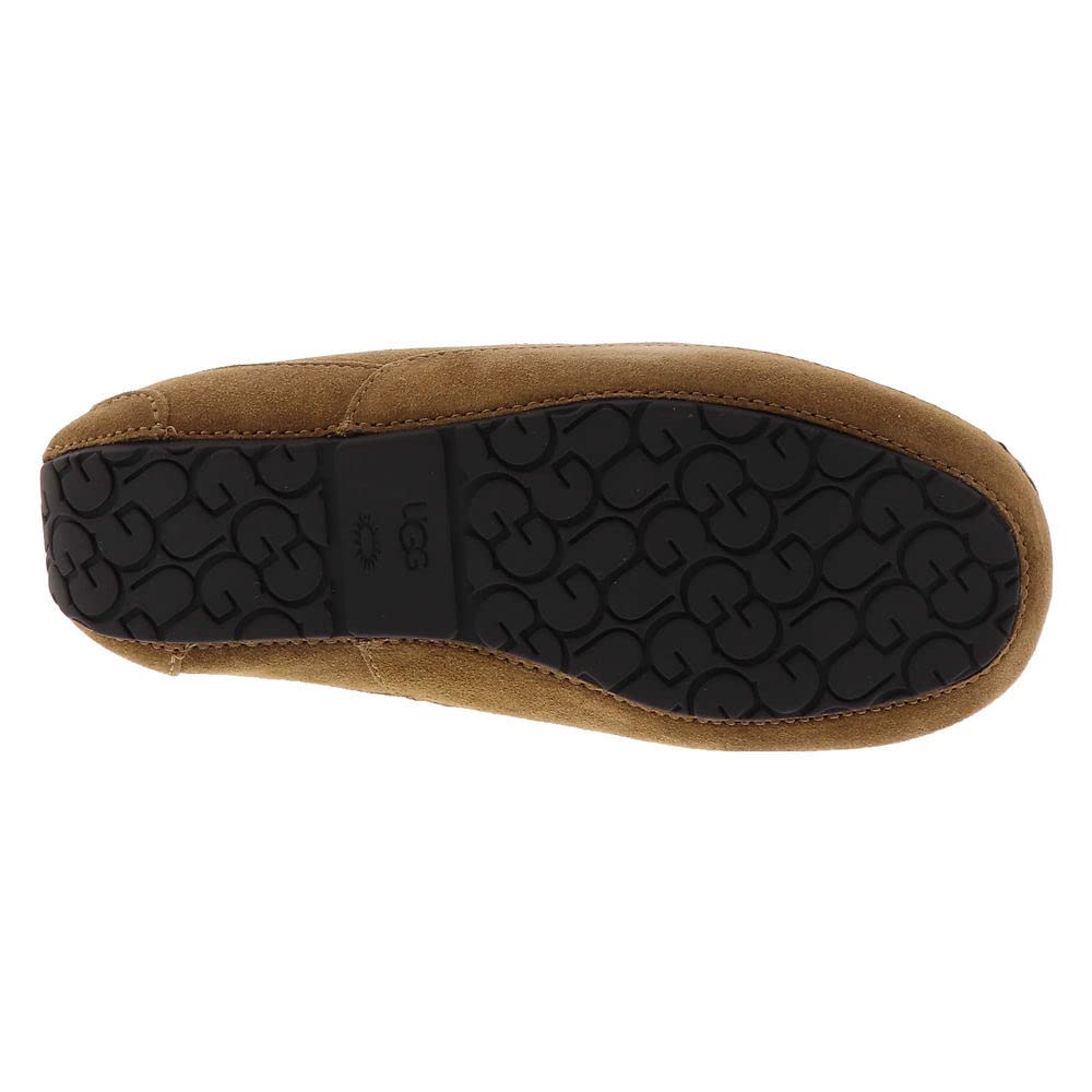 UGG Unisex-Child Ascot Slipper, Chestnut Suede, 3