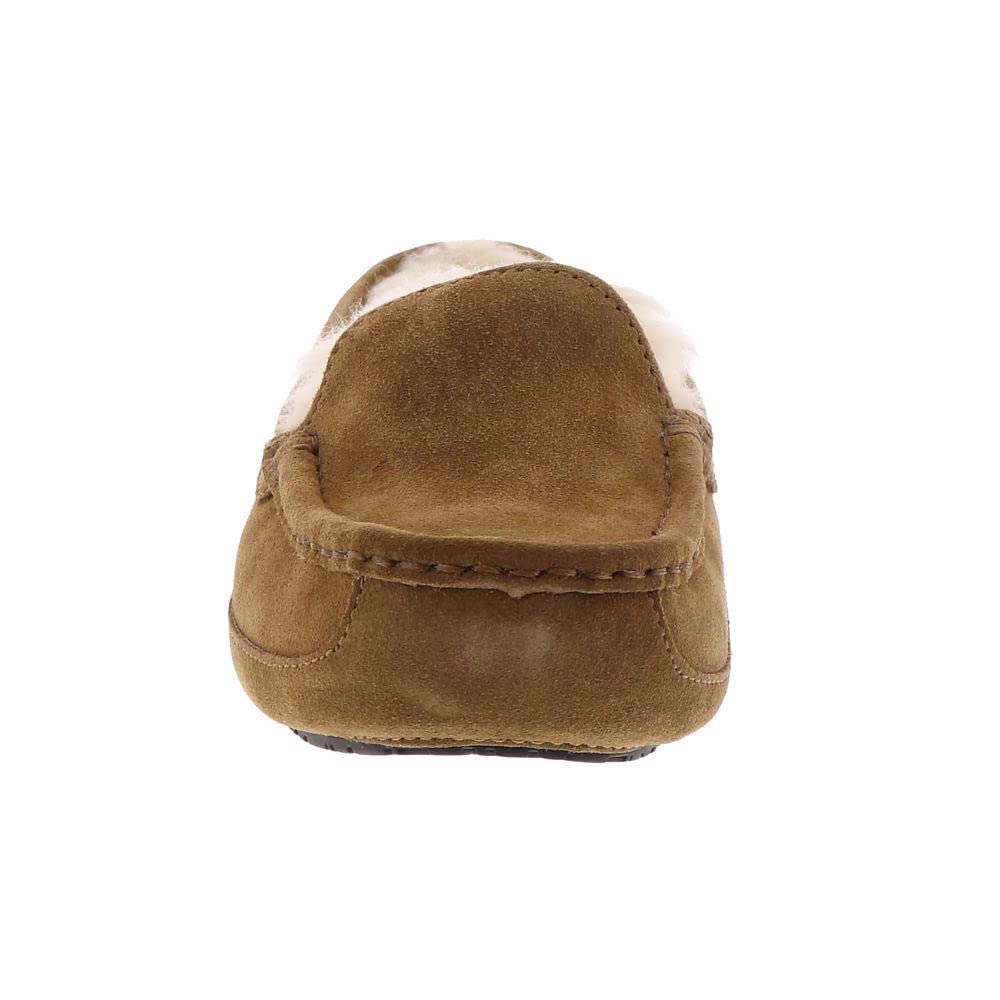 UGG Unisex-Child Ascot Slipper, Chestnut Suede, 3