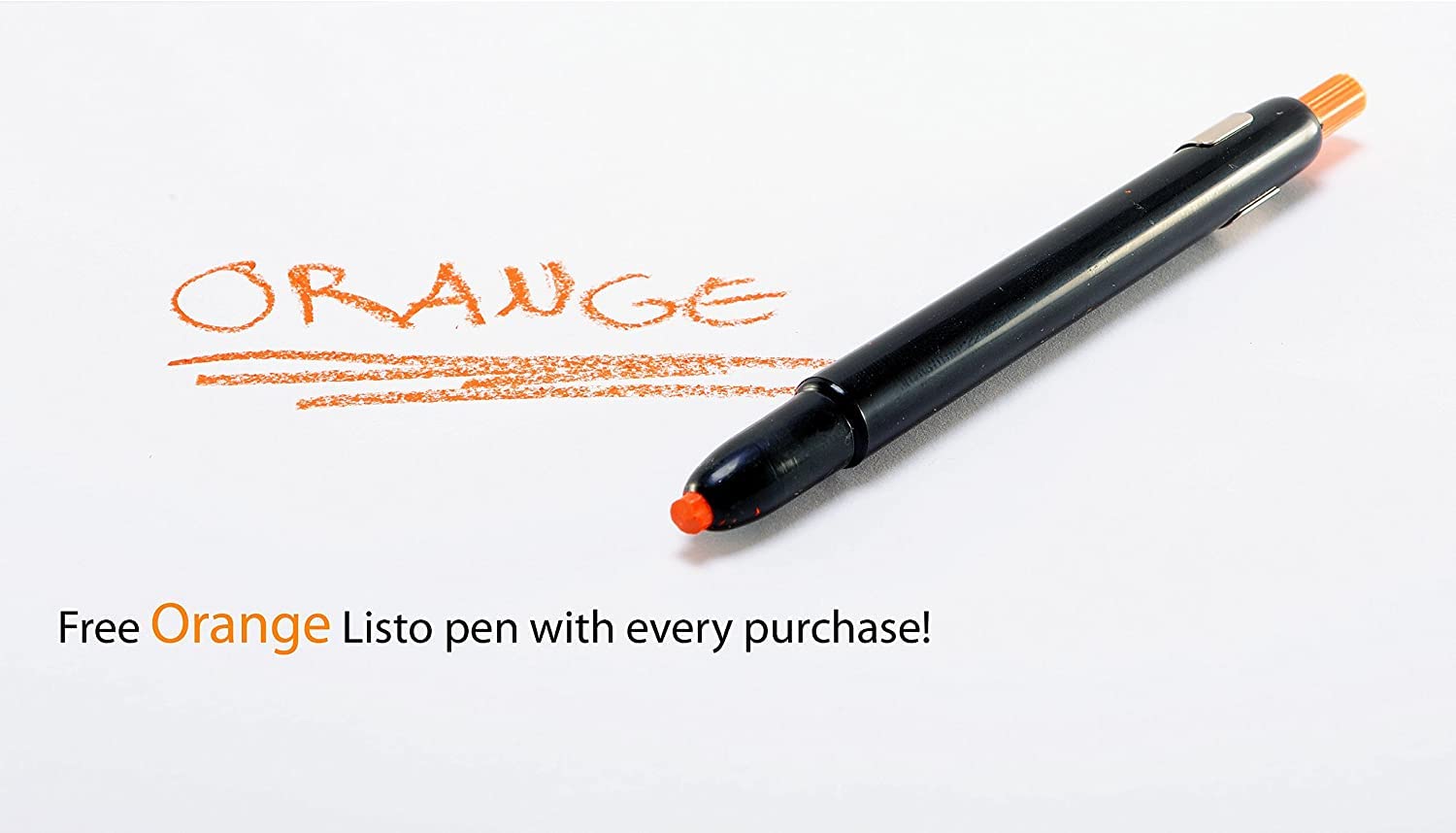 Listo 1620 x 162 Marking Pencil Kit: 12 Pencils, 72 Refills, Orange Included, Red - Grease/China/Wax Pencils