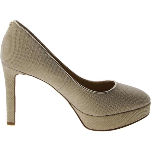 Michael Kors Chantal Platform Pump Pale Gold 7 M