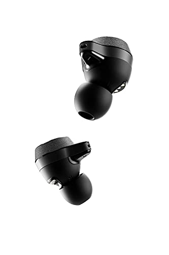 Cleer Audio, Roam NC Wireless Bluetooth Noise Cancelling Earbuds with Long Lasting Battery Life, Sweat Proof and Water Resistant, Touch Controls, Ambient Mode Music and Calls, Black