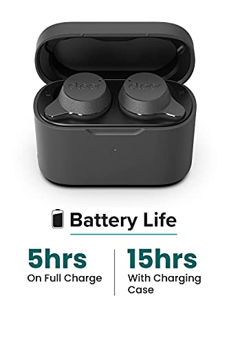 Cleer Audio, Roam NC Wireless Bluetooth Noise Cancelling Earbuds with Long Lasting Battery Life, Sweat Proof and Water Resistant, Touch Controls, Ambient Mode Music and Calls, Black