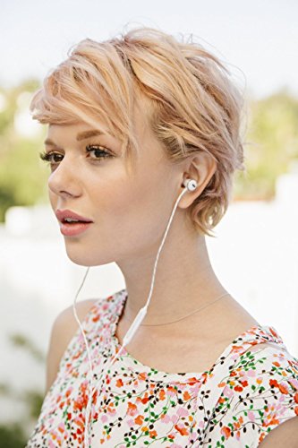 House of Marley Nesta Headphones Noise Cancelling Earbuds with a Microphone, Rose Gold