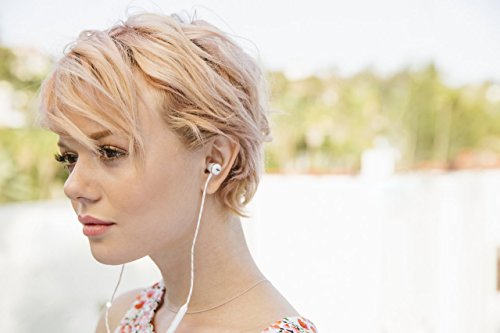 House of Marley Nesta Headphones Noise Cancelling Earbuds with a Microphone, Rose Gold
