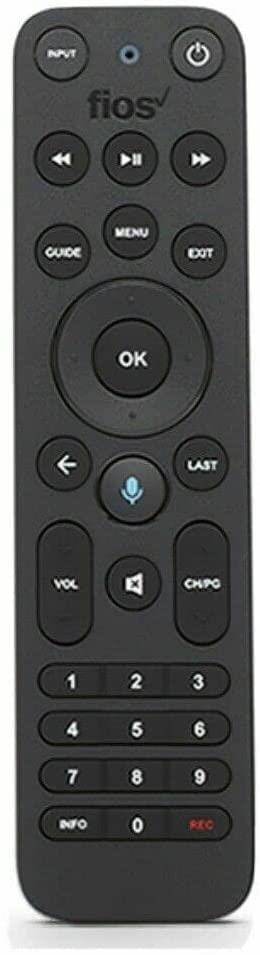 (2-Pack) Replacement for Verizon FiOS TV All in One Smart Voice Remote Control (Not Backward Compatible), Black