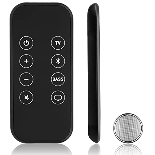 Motiexic Remote Control for Bose Solo 5 10 15 Series ii TV Sound System/ 732522-1110 418775 410376 TV Soundbar Sound System with CR2025 Battery Inside Bluetooth Key Button